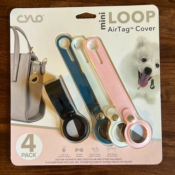 Cylo | Cell Phones & Accessories | Cylo 4 Pack Mini Loop Airtag Covers ...